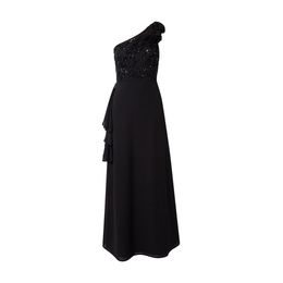 MAYA DELUXE Abendkleid Damen Gr&ouml;&szlig;e 42 schwarz Winterkleid