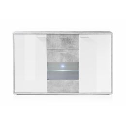 Highboard mit Beleuchtung MOUNTAIN