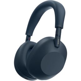 Sony WH1000XM6L Kopfhörer Noise cancelling gaming verdrahtet + kabellos mit Mikrofon - Blau