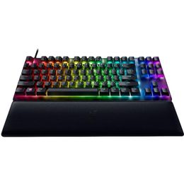 Razer Tastatur QWERTZ mit Hintergrundbeleuchtung Huntsman V2