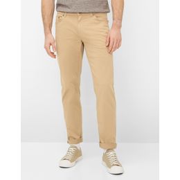 Brax Herren Five-Pocket-Hose Style COOPER CARAMEL, Beige, Gr. 40/34