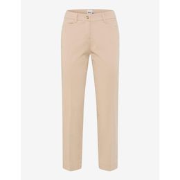 Brax Damen Chino Style MARA S ALMOND, hellbraun, Gr. 32