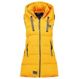Geographical Norway Steppweste "Dolbar" in Gelb - 73% | Gr&ouml;&szlig;e S | Damenjacken