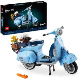 Lego Kinder Konstruktionsspielsteine "Vespa 125 (10298), Lego Creator Expert", bunt, Kunststoff, Spielbausteine, Made in Europe