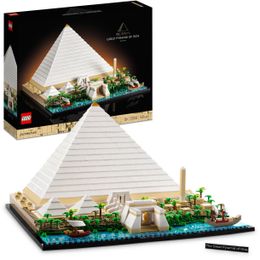 Lego Kinder Konstruktionsspielsteine "Cheops-Pyramide (21058), Lego Architecture", bunt, Kunststoff, Spielbausteine, Made in Europe