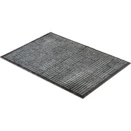Sch&ouml;ner Wohnen Kollektion Fu&szlig;matte, B:50cm H:7mm L:70cm, grau, SCH&Ouml;NER WOHNEN-KOLLEKTION, Kunstfaser, Flur, Teppiche, "Manhattan 004", Schmutzfangmatte, waschbar