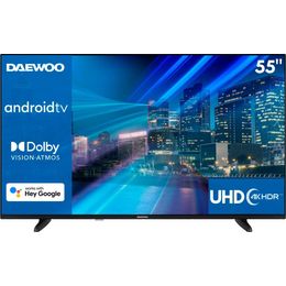 Daewoo LED-Fernseher, 55, schwarz, Fernseher