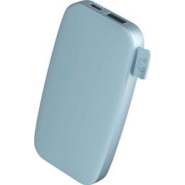 FRESH ́N REBEL Powerbank "Power Pack 6000mAh mit USB-C, Fast Charge", 3,7 V 6.000mAh, blau, Akkumulatoren
