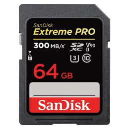 Sandisk Speicherkarte "Extreme Pro", 64 GB, schwarz, Speicherkarten