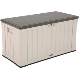 Kissenbox Lifetime, B:128cm H:67cm T:64cm, grau, Kunststoff, Garten, Aufbewahrungsboxen, "Harmony", 440 Liter
