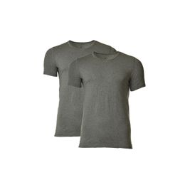Marc O'Polo MARC O'POLO Damen T-Shirt "T-Shirt 2er Pack"grau, Gr. S, Obermaterial: 95% Baumwolle CO. 5% Elasthan EL., Shirts