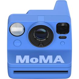 Polaroid Sofortbildkamera "Now Generation 3 MoMA Edition", B:11,22cm H:9,6cm T:15,02cm, blau, Fotokameras