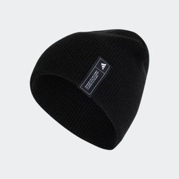 Damen Beanie "ESS BEANIE", schwarz-wei&szlig;, adidas Performance, Obermaterial: 100% Polyacryl, M&uuml;tzen, f&uuml;r Erwachsene, aus Polyacryl, mit Stretchanteil,