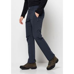 Jack Wolfskin Herren Softshellhose "ACTIVATE XT PANTS M", blau, Gr. 52, OBERSTOFF 91% POLYAMID, 9% ELASTHAN, Hosen