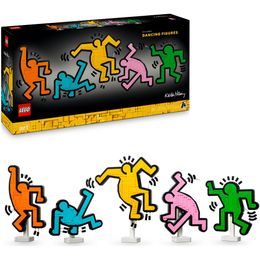 Lego Kinder Konstruktionsspielsteine "Keith Haring – Tanzende Figuren (31216), Lego ART", bunt, Kunststoff, Spielbausteine