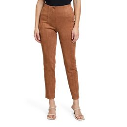 Betty Barclay Damen Stoffhose "Damen Slim Fit", braun, Gr. 34, Obermaterial: 95% Polyester, 5% Elasthan, Hosen, Material