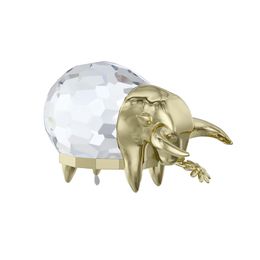 Swarovski Dekofigur "Kristallfigur Sammelfigur Zodiac Stier", B/H/T: 2,5cm x 2,8cm, wei&szlig;, Metall, Swarovski Kristall, B:2,5cm H:2,8cm, Dekofiguren,