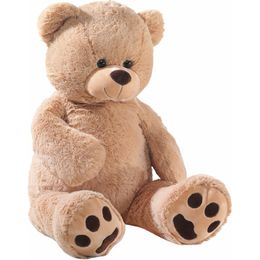 Heunec Kinder Kuscheltier "Teddybär beige, 100 cm", beige, Plüsch, H:100cm, Plüschfiguren