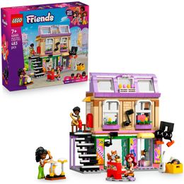 Lego Kinder Konstruktionsspielsteine "Musikladen & Wohnung (42653), Lego Friends", bunt, Kunststoff, Spielbausteine, Made in Europe