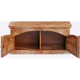 Kommode HEINE HOME, B:100cm H:45,5cm T:40cmbraun, MDF, Sideboards