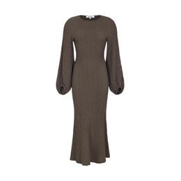 Soft Rebels Damen Jerseykleid "Soft Rebels Dress SRGizelle"664 coffee bean, Gr. S, Obermaterial: 50% Baumwolle, 40% Polyamid, 10% Elasthan, Kleider