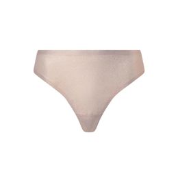 Chantelle Damen String "String THONG LACE 1er Pack", gold, Obermaterial: 80% Polyamid PA. 20% Elasthan EL., Unterhosen
