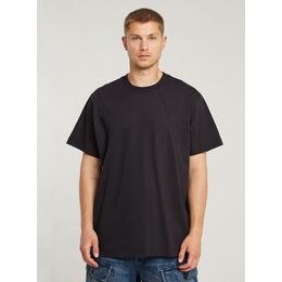 G-Star Raw G-STAR Damen T-Shirt "Seam Detail Loose T-Shirt"dk schwarz, Gr. M, Obermaterial: 100% Baumwolle, Shirts