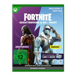 EPIC GAMES Spielesoftware "Fortnite Schattenfeuer & Eis Paket (Code in Box)", Xbox Series Xohne farbbezeichnung, Spielesoftware
