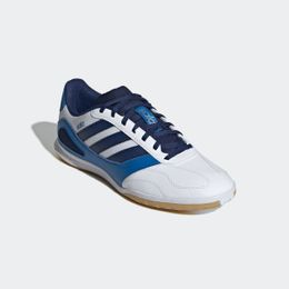 Herren Fußballschuh "SUPER SALA COMPETITION III IN", adidas Performance, Gr. 45, silber, Synthetik, Textil, Schuhe, für Halle und Straße