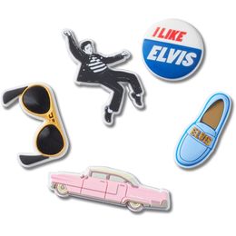 Crocs Kinder Schuhanstecker "Jibbitz Elvis"bunt, PVC, Schuhzubeh&ouml;r, Anstecker, Charms f&uuml;r Elvis Fans