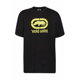T-Shirt Ecko Unltd. "Ecko Unltd. Ecko Unltd. JohnRhino T Shirt", Damen, Gr. S, schwarz, gr&uuml;n, 90% Baumwolle, 10% Viskose, bedruckt, oversize, Rundhals, Shirts T-Shirt