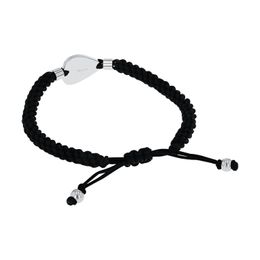 Amor Damen Armband "Scorpions by Amor", 24cm, Edelstahl Nylonedelstahlfarben, Edelstahl, Nylon, Armb&auml;nder