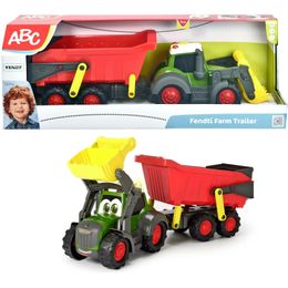ABC Kinder Spielzeug-Traktor "ABC Fendti Farm Trailer"bunt, T:65cm, Spielzeugfahrzeuge, mit Licht und Sound
