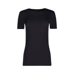 Skiny Damen T-Shirt "T-Shirt 1er Pack", schwarz, Gr. 36, Obermaterial: 92% Baumwolle CO. 8% Elasthan EL., Shirts