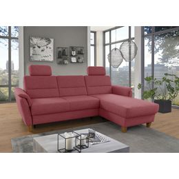 Ecksofa Home Affaire, B:244cm H:89cm T:163cm, lila, Wohnzimmer, Sofas, "Palmera L-Form, B: 244 cm - OTTO. Verl&auml;ssliche Qualit&auml;t.", optional
