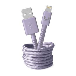 FRESH ́N REBEL Smartphone-Kabel "USB - Lightning-Kabel "Fabriq", 2m", 200cmcm, lila, Kabel