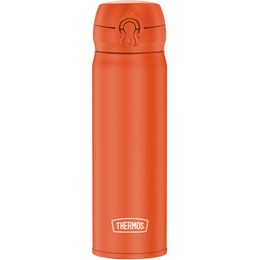 Thermos Isolierflasche "ULTRALIGHT BOTTLE, doppelwandiger Edelstahl, spülmaschinenfest", 500mlglowing orange mat, Trinkflaschen, 10h heiß & 20h kalt,
