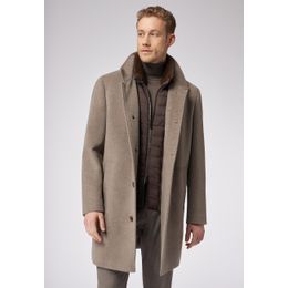Roy Robson Herren Wintermantel "Wintermantel"beige, Gr. 58, unifarben, 90% Schurwolle, 10% Kaschmir, Mäntel