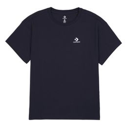 Converse Damen Oversize-Shirt "WOMEN'S Converse STAR CHEVRON OVERSIZED T-SHIRT", schwarz, Gr. M, Obermaterial: 100% Baumwolle, Shirts