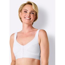 w&auml;schepur W&Auml;SCHEPUR Damen B&uuml;gelloser BH, Gr. 90, wei&szlig;, 86% Baumwolle, 9% Polyamid, 5% Elasthan, BHs