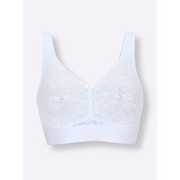 w&auml;schepur W&Auml;SCHEPUR Damen B&uuml;gelloser BH, Gr. 85wei&szlig;, 90% Polyamid, 10% Elasthan, BHs