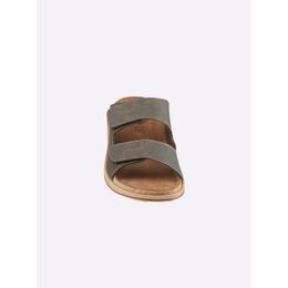 Franken Schuhe FRANKEN-SCHUHE Herren Pantolette, Gr. 44grau, Lederimitat, Schuhe