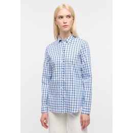 Eterna Damen Hemdbluse "REGULAR FIT"hellblau, Gr. 36, 70% Baumwolle, 30% Lyocell, Blusen