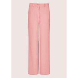 Madeleine Mode MADELEINE Damen B&uuml;gelfaltenhose "Palazzohose Elegante Stretchhose mit B&uuml;gelfalten", rosa, Gr. 19, Obermaterial: 47% Polyester PES. 47% Viskose CV. 6%