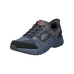 Skechers Herren Trekkingschuh "Skechers Wanderschuhe Leder/Textil", Gr. 43, blau, Leder, Textil, Schuhe
