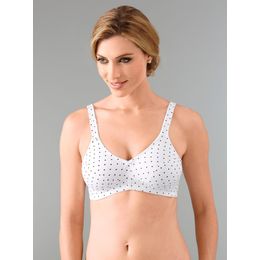 w&auml;schepur W&Auml;SCHEPUR Damen B&uuml;gelloser BH, Gr. 110, wei&szlig;, 95% Baumwolle, 5% Elasthan, BHs