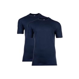 HOM Herren T-Shirt "T-Shirt 2er Pack", blau, Gr. XL, Obermaterial: 100% Baumwolle CO., Shirts