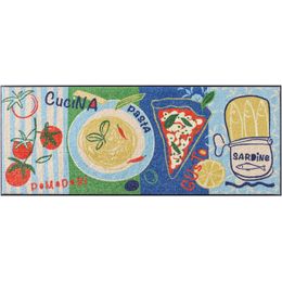 Fu&szlig;matte Salonloewe, B:40cm H:7mm L:60cm, bunt, Kunstfaser, Polyamid, Teppiche