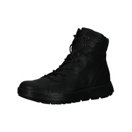 Think! THINK Damen Schn&uuml;rstiefelette "Think Stiefelette Glattleder", Gr. 37, schwarz, Glattleder, Schuhe