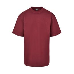 Urban Classics Damen T-Shirt "Urban Classics Herren Tall Tee"rotwine, Gr. XL, unifarben, 100% Baumwolle, Shirts
